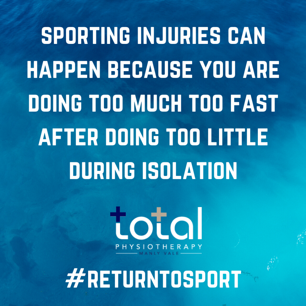 Donna White’s Top Three Tips for a Safe Return to Sport | Total Physio ...